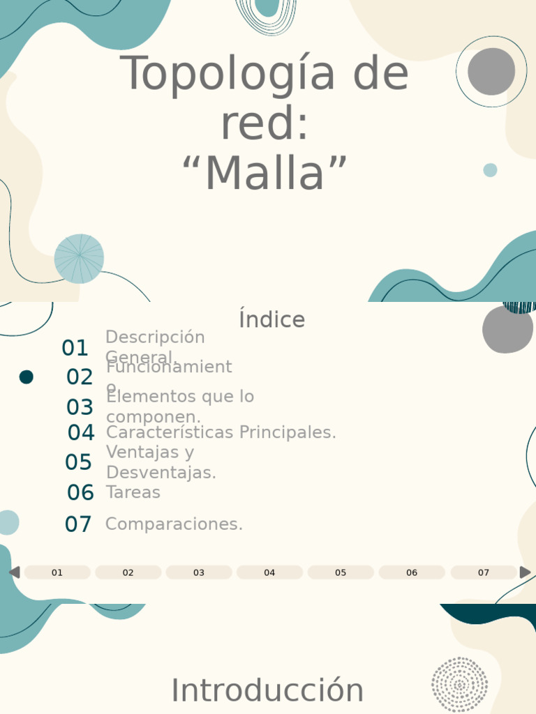 Topología de Malla. | PDF | Red de computadoras | Topología