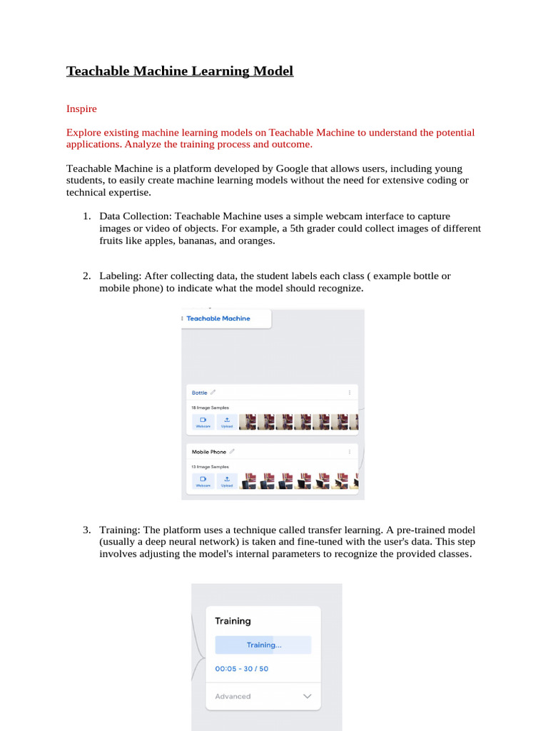 Teachable Machine Learning | PDF | Machine Learning | Recycling
