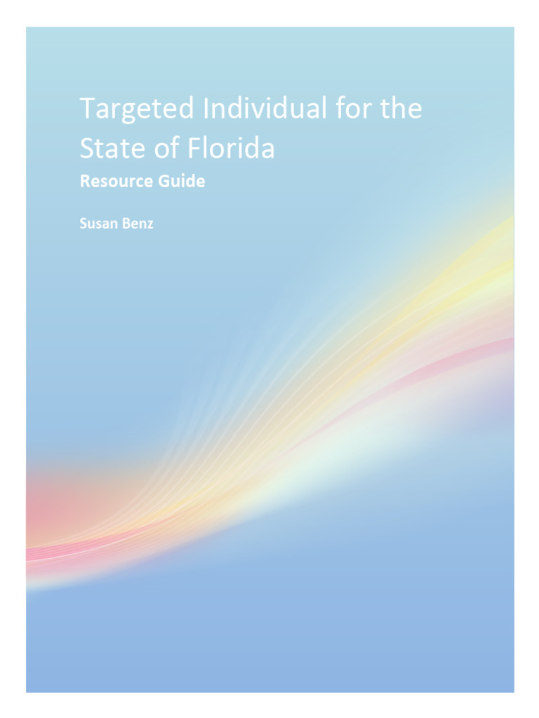 Handbook For Targeted Individuals in Florida | PDF | Health Care
