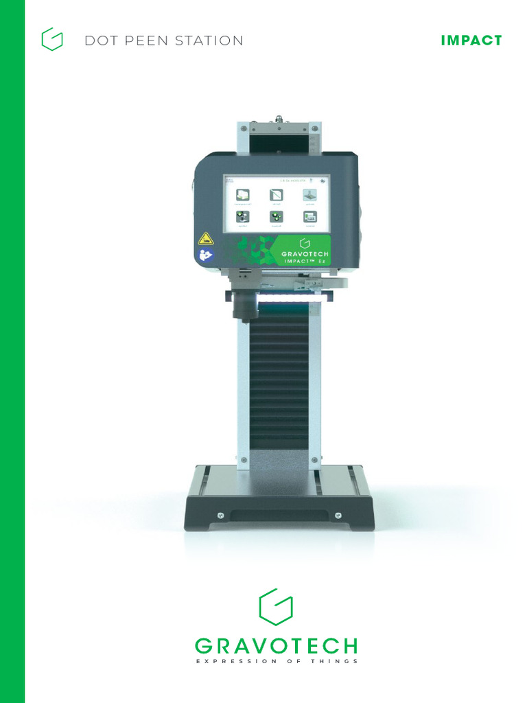 Dot Peen Marking machine-Gravotech-IMPACT-2024 | PDF | Touchscreen ...