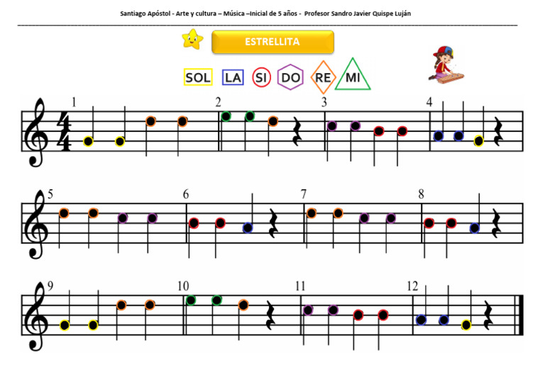 001 Sesion Inicial de 5 Años Estrellita | PDF