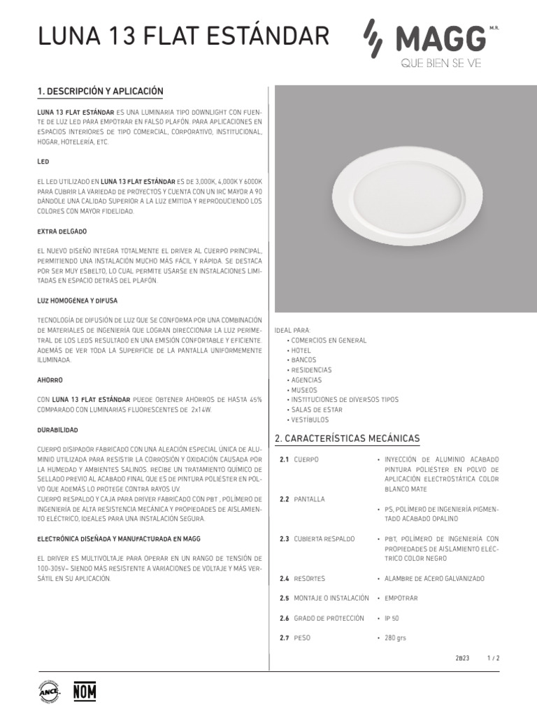 L6335 - Magg | PDF | Diodo emisor de luz | Ciencias fisicas