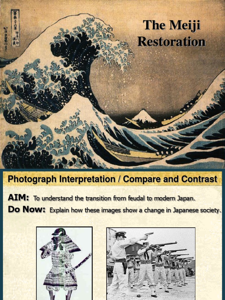 Tokugawa to Meiji: Japan's Transformation | PDF | Samurai | Empire Of Japan