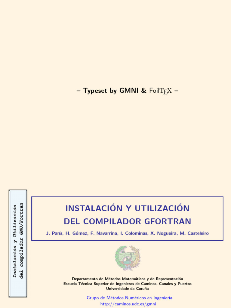 1 Instalacion Gfortran | PDF | Ñu | Archivo de computadora