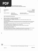 BGCSE Mathematics Paper 2 2022 | PDF | Geometry | Euclidean Geometry