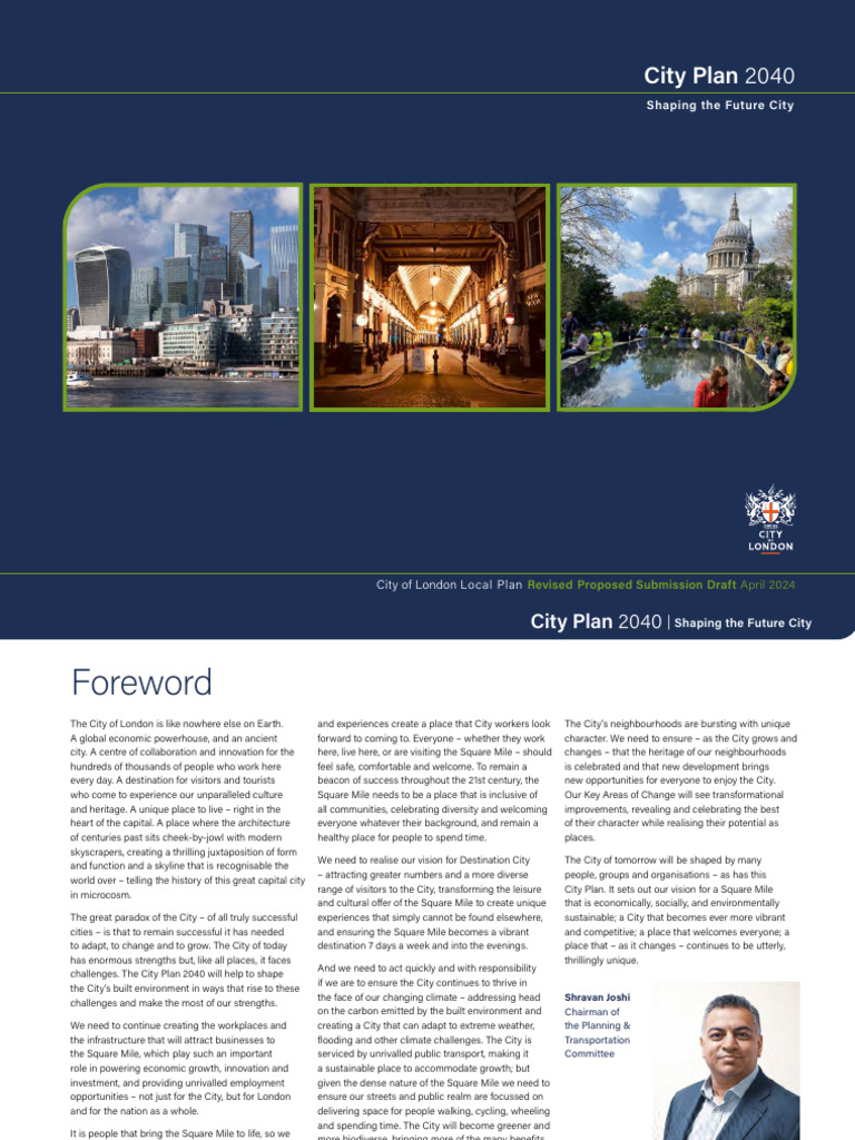 City Plan 2040 | PDF | Infrastructure | Accessibility