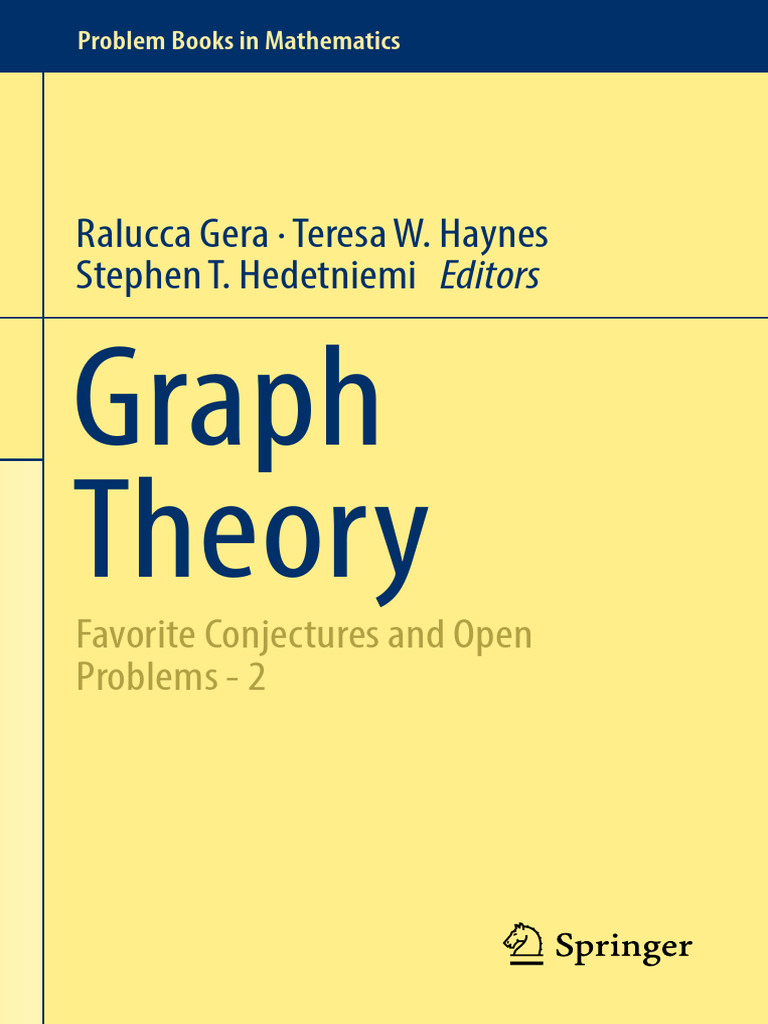 Graph Theory: Ralucca Gera Teresa W. Haynes Stephen T. Hedetniemi ...