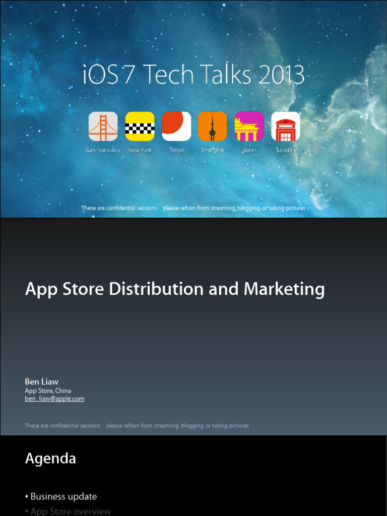 App Store Distribution and Marketing For Apps | PDF | Mobile App ...