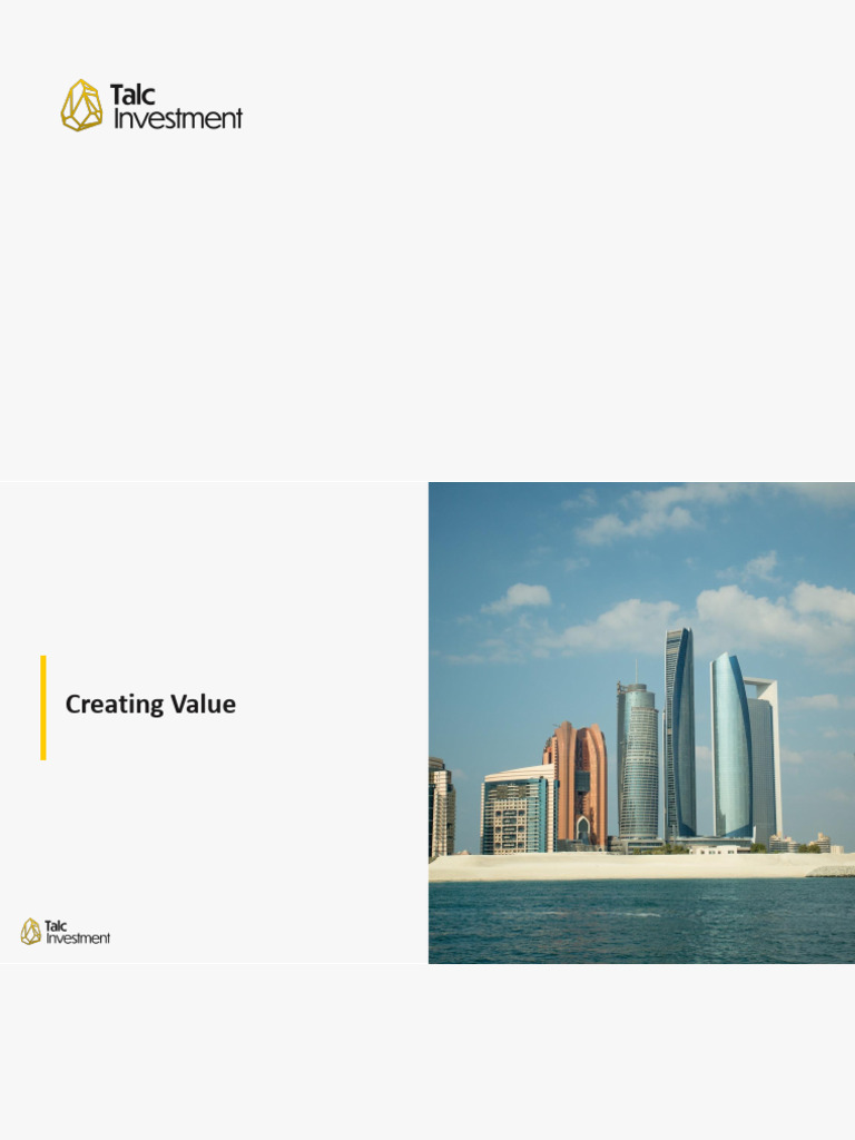 Talc Investment Profile | PDF | Investing | Private Equity