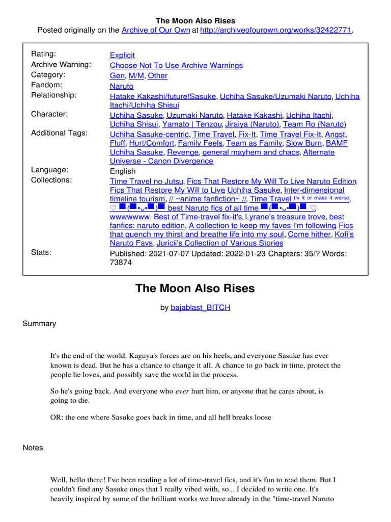 The Moon Also Rises | PDF