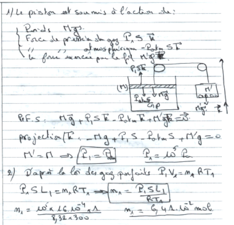 DS1-Corrigé Page 1 | PDF