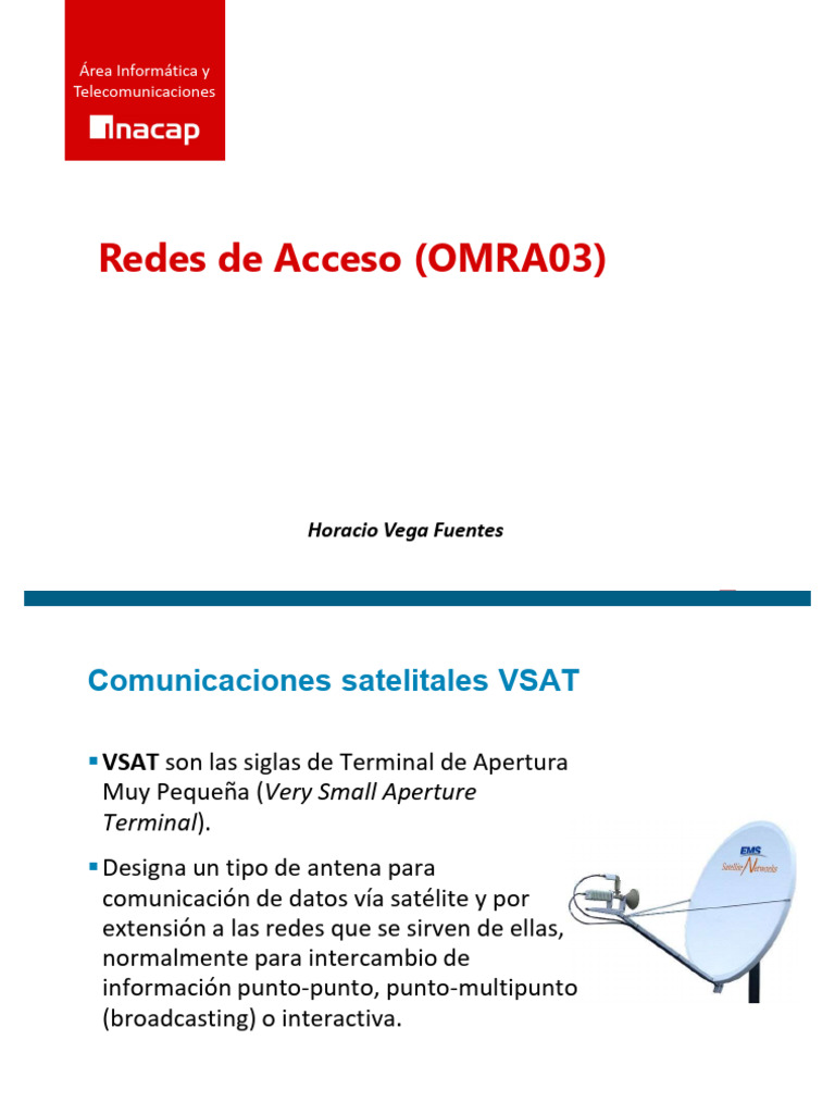 VSAT | PDF | Terminal de apertura muy pequeña | Satélite de Comunicaciones