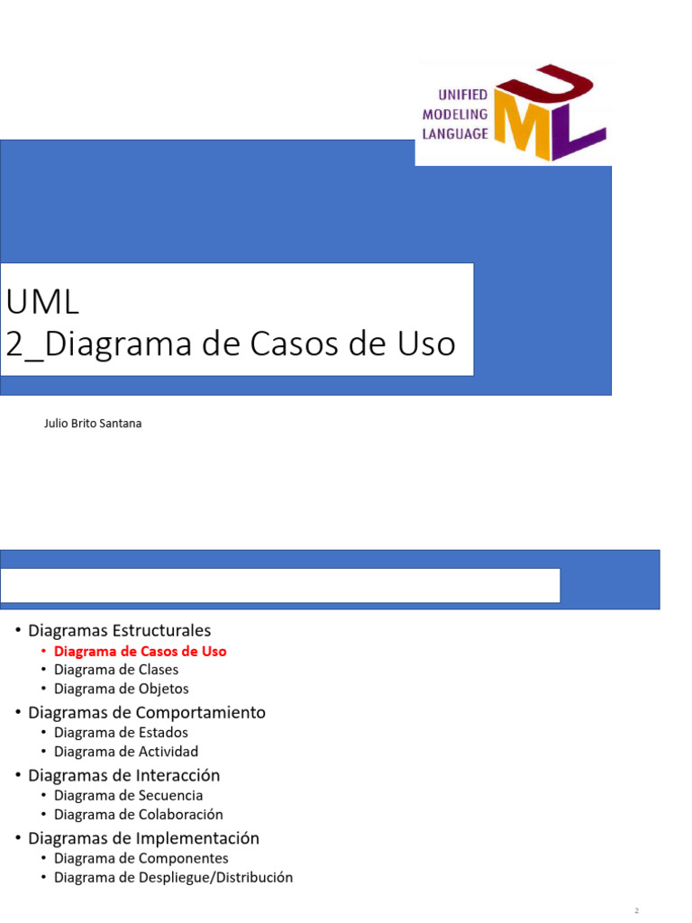 2 UML DiagramaCasosUso | PDF | Caso de uso | Lenguaje de modelado unificado