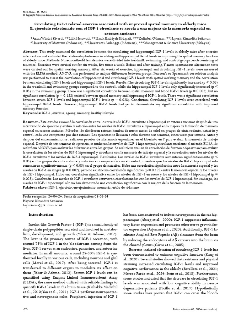 106749-Texto Del Artículo-433370-1-10-20240812 | PDF | Neuroscience | Cognition