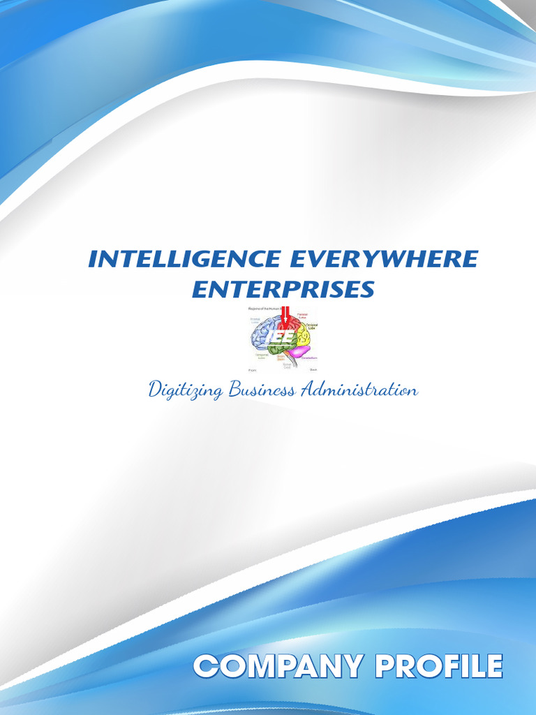 Company Profile - Intelligence Everywhere Enterprises | PDF | Cloud ... Company Profile - Intelligence Everywhere Enterprises | PDF | Cloud ...