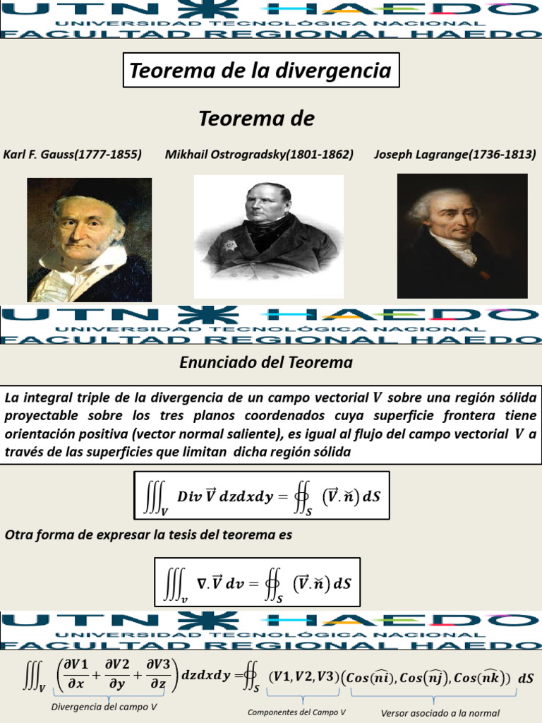Teorema de Gauss-Stokes | PDF | Integral | Vector Euclidiano