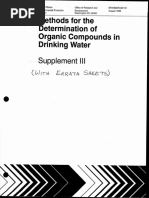 EPA Method 524.2 for Water Analysis | PDF | Gas Chromatography | Mass ...
