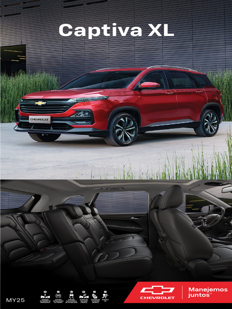 Ficha Tecnica Chevrolet Captiva XL | PDF | Diodo emisor de luz ...