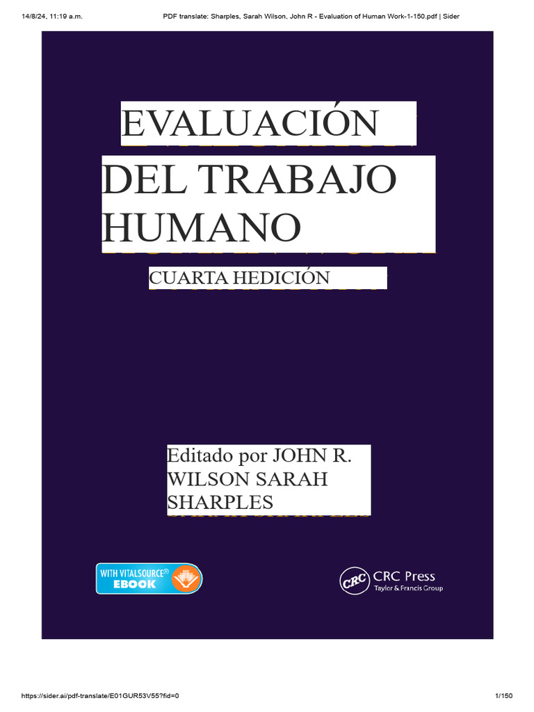 P1-Human Evaluation | PDF | Factores humanos y ergonomía | Diseño