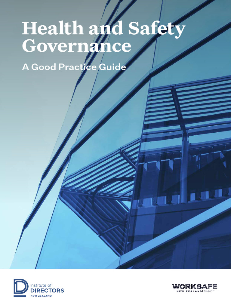 Health and Safety Governance A Good Practice Guide | PDF | Governance | Occupational Safety And ...