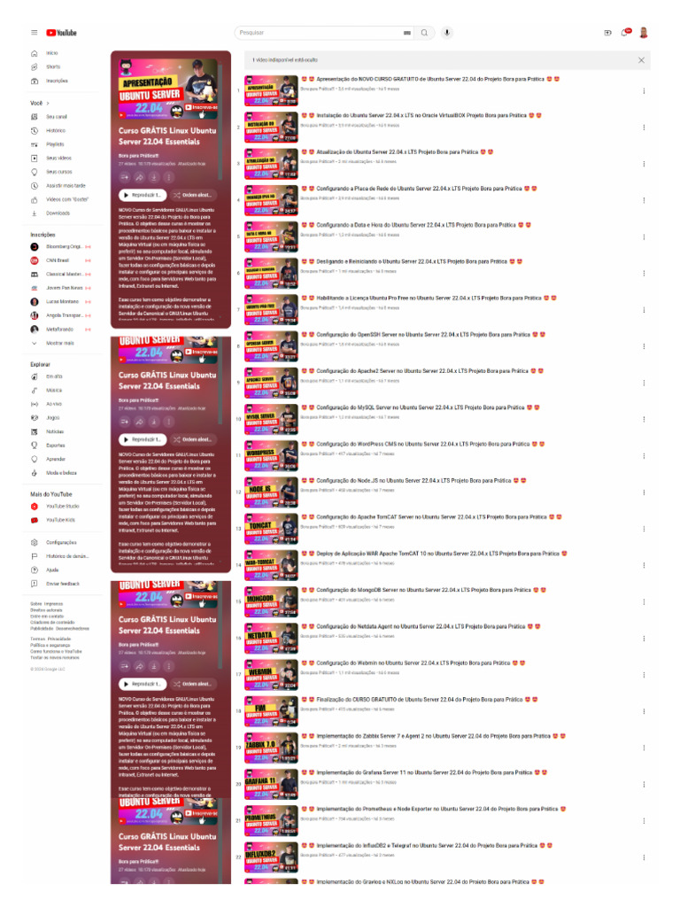 Curso GRÁTIS Linux Ubuntu Server 22.04 Essentials | PDF