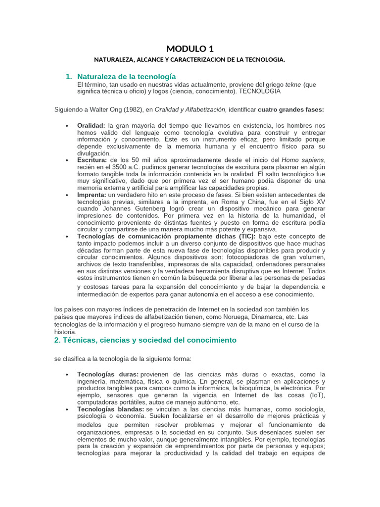 Resumen Modulo 1 | PDF | Inteligencia artificial | Inteligencia (IA) y semántica