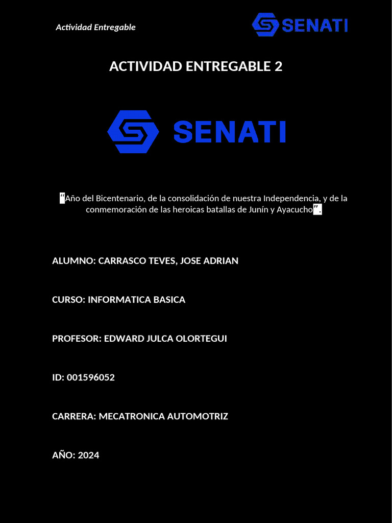 Entregable 2 Informatica B | PDF