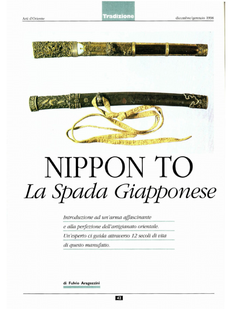 La Spada Giapponese | PDF