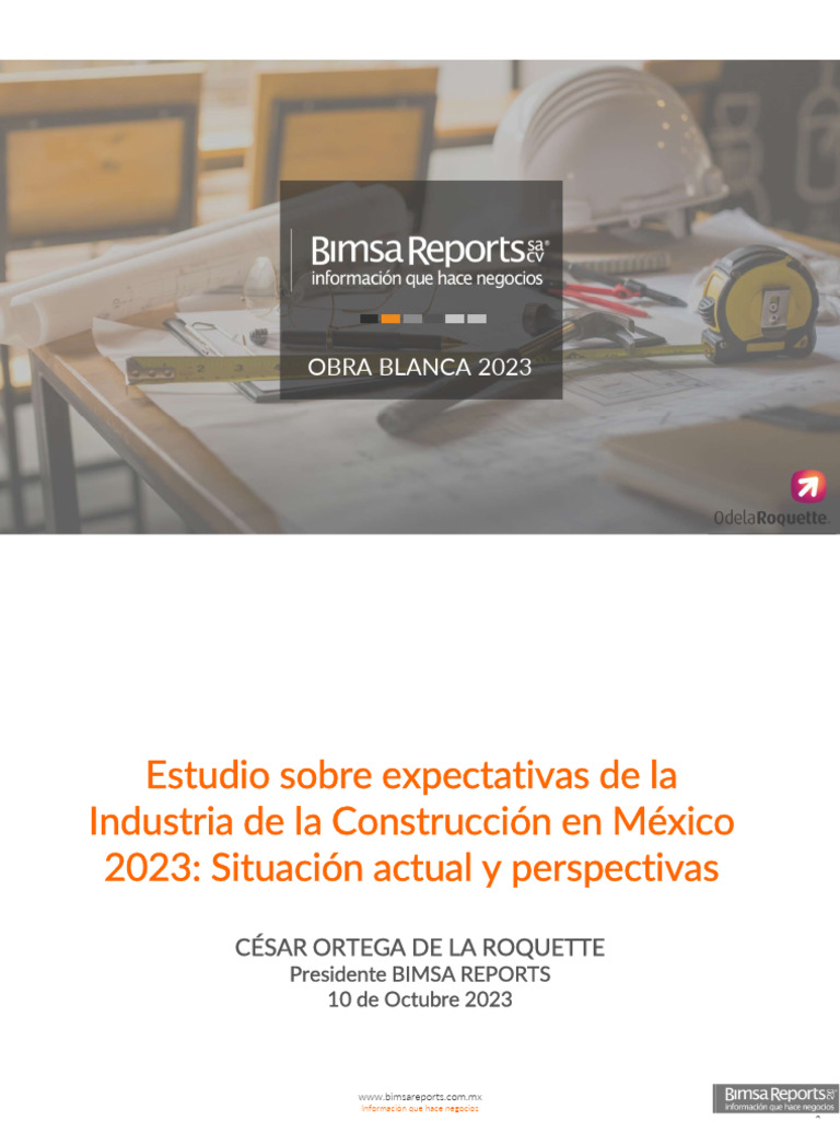 Bimsa Reports Obra Blanca 2023 | PDF | Comercio | Economias