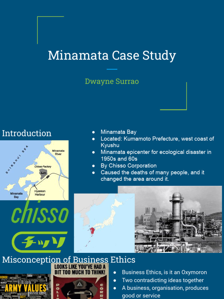 Minamata Case Study Presentation | PDF | Business Ethics | Economies