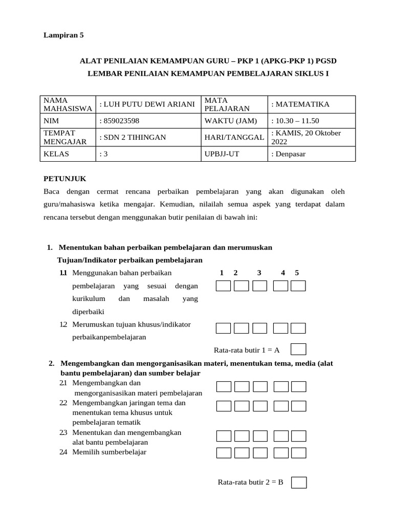 Apkg - PKP 1 Dan 2 Fix | PDF | Karier & Perkembangan