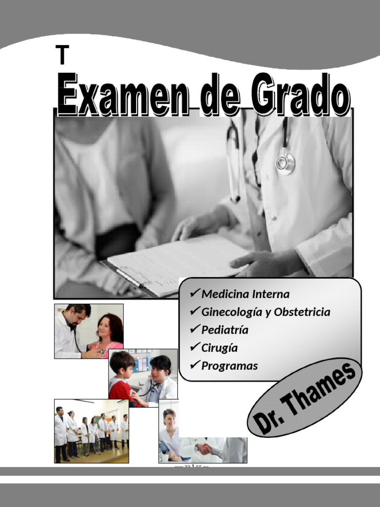 Examen de Grado Dr. Thames 2018 | PDF | Insuficiencia cardíaca ...