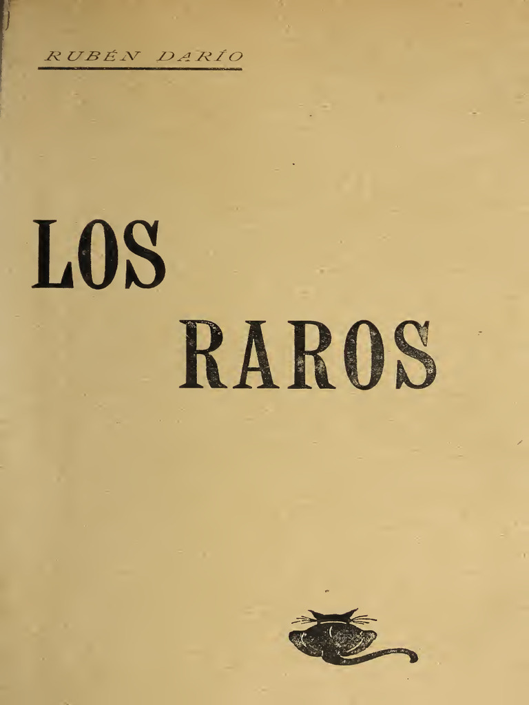 Los Raros - Ruben Dario | PDF | Clásicos