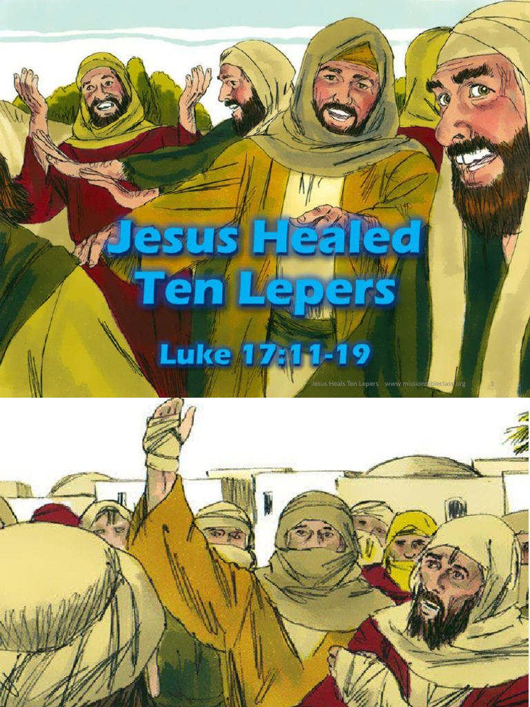 11.01 Jesus Heals Ten Lepers - Mary | PDF | Leprosy | Jesus