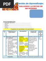 Reforzamos El Doble y La Mitad de Un Número | PDF | Evaluación | Aprendizaje