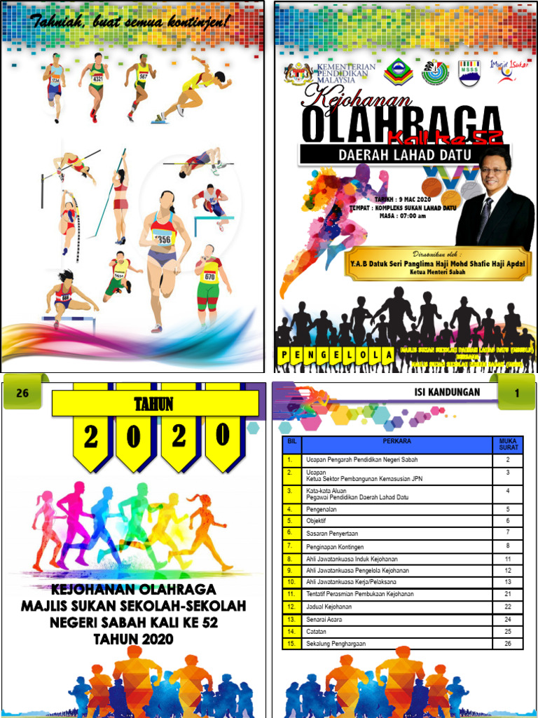 Buku Program Kejohanan Sukan | PDF