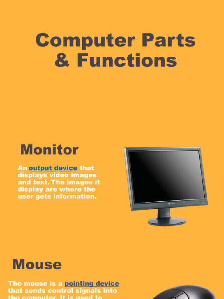 Internal Parts of Computer | PDF