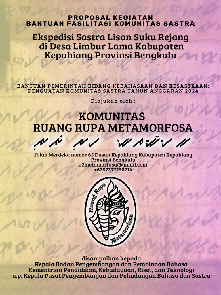 Proposal Ekspedisi | PDF