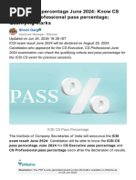 Announcement ICSI New Syllabus 2022 | PDF