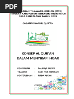 Teks Musabaqah Syarhil Quran | PDF | Filsafat | Agama & Spiritualitas