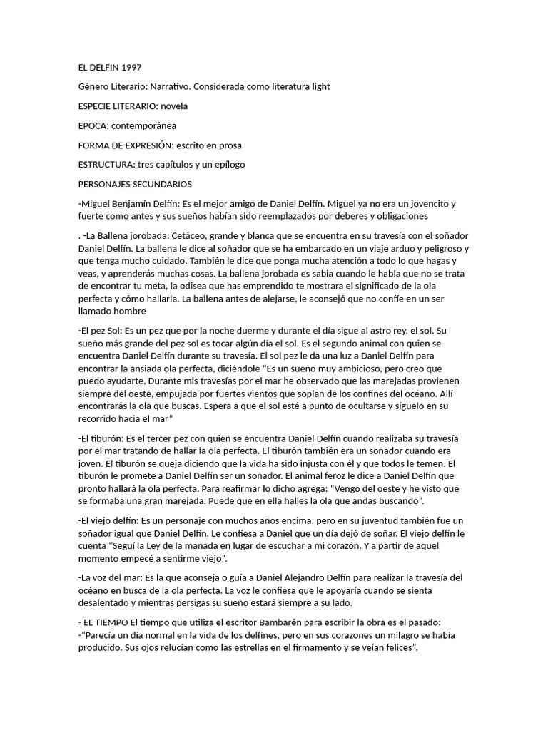 El Delfin 1997 | PDF | Poesía | Libros para adolescentes