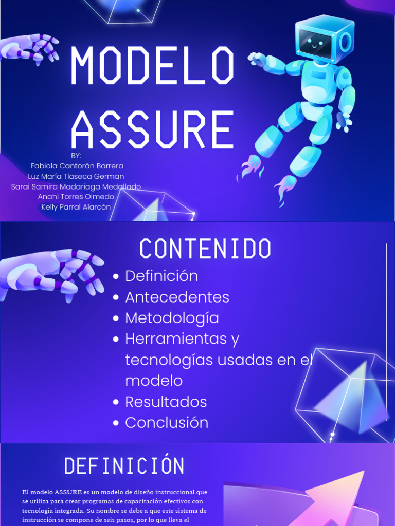 Modelo Assure | PDF | Enseñando | Aprendizaje