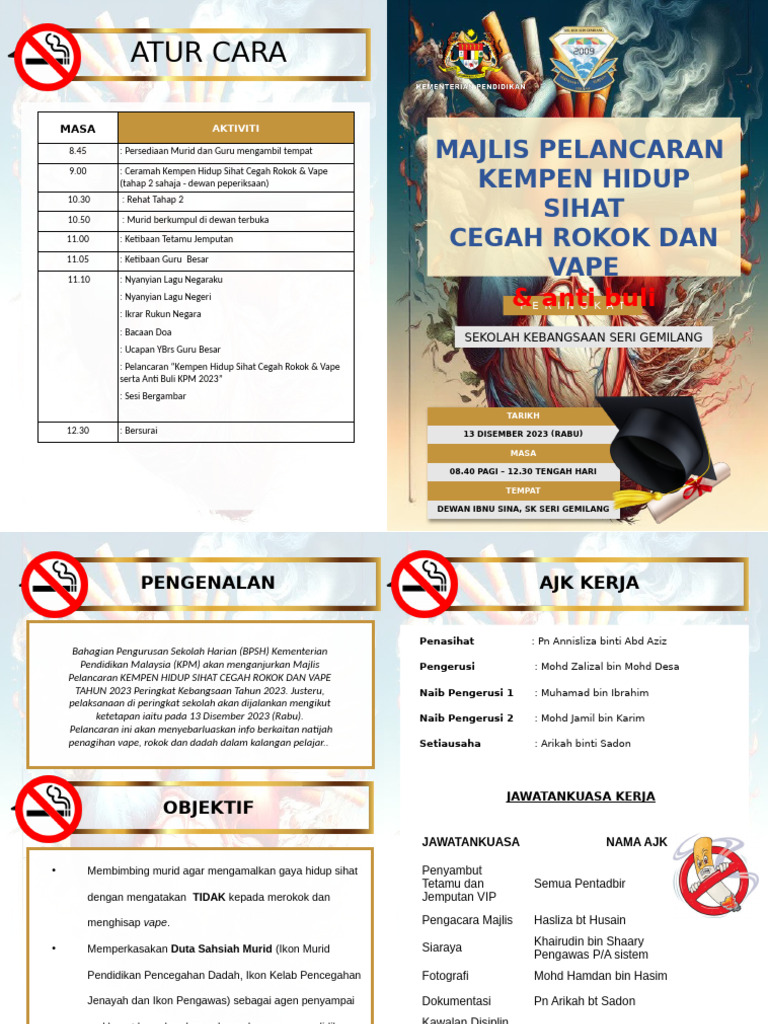 Buku Program Rokok Dan Vape | PDF