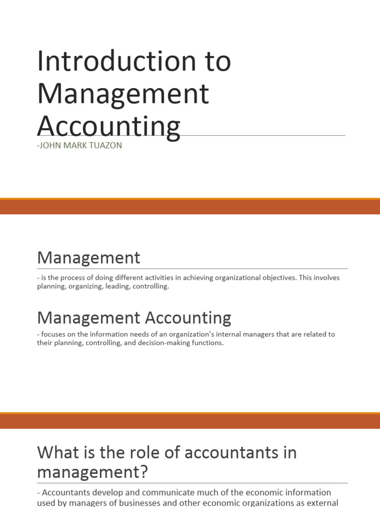Management-Accounting | PDF | Strategic Management | Management Accounting