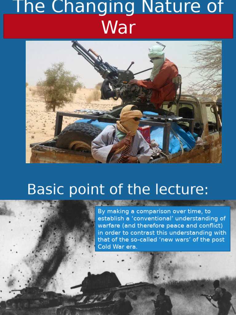 7 - Changing Character of War | PDF | Warfare | Conflicts