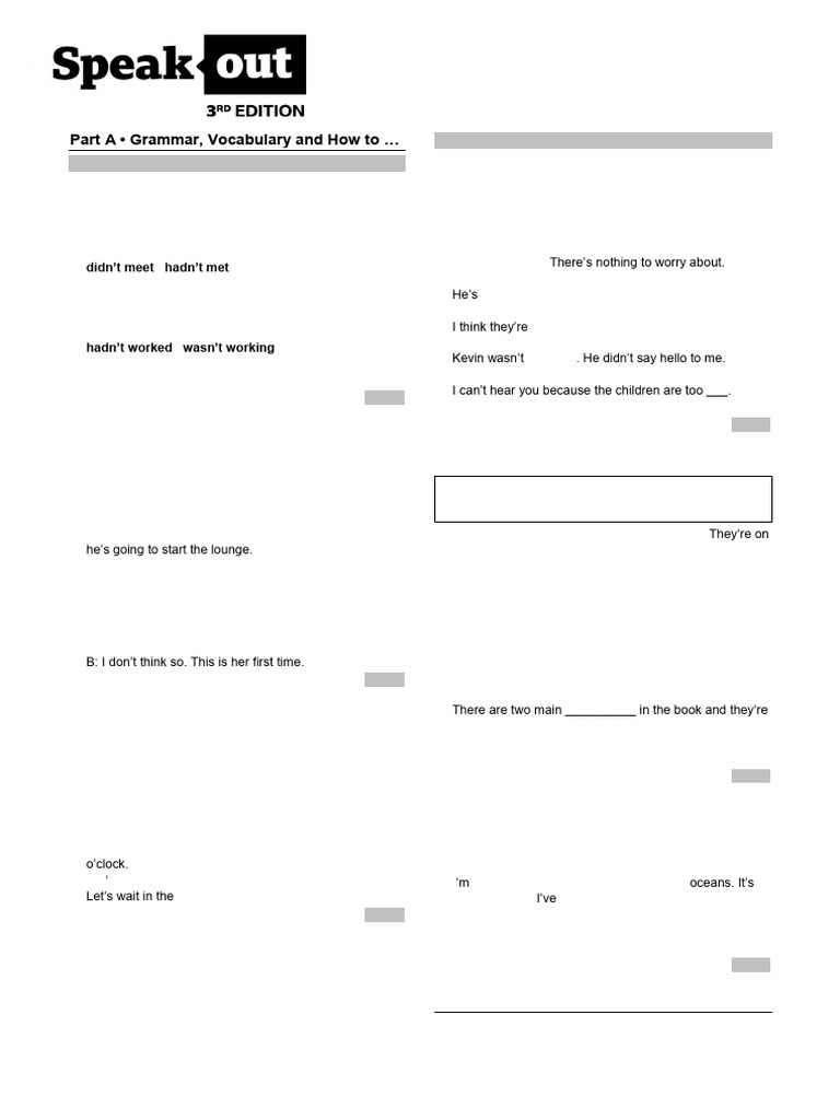 Revision Unit 2 | PDF | Dances