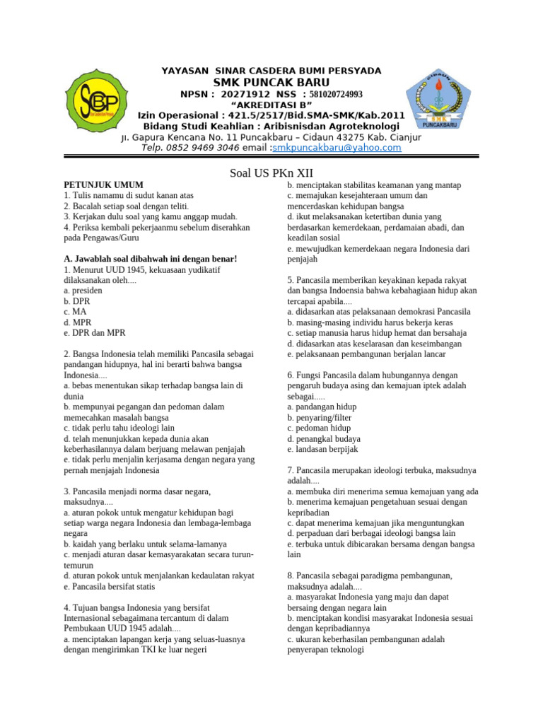 US PKN XII 2023 | PDF