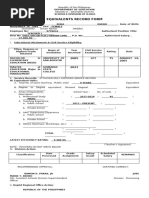 Updated Equivalent Record Form (Erf) Template and Checklist For ...