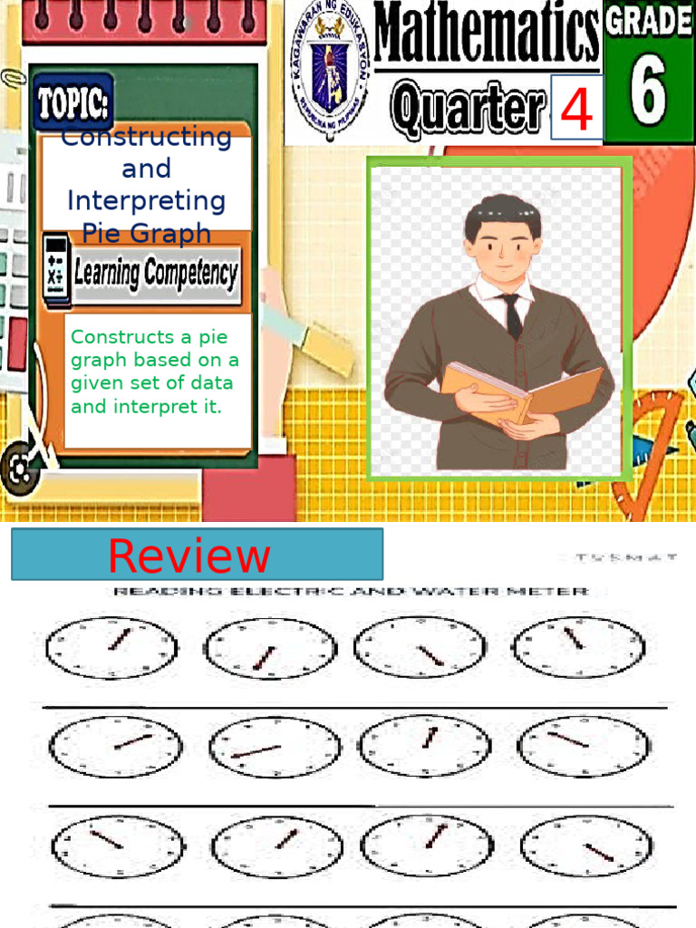 Math6q4q4 Pie-graphMale | PDF | Pie Chart | Chart