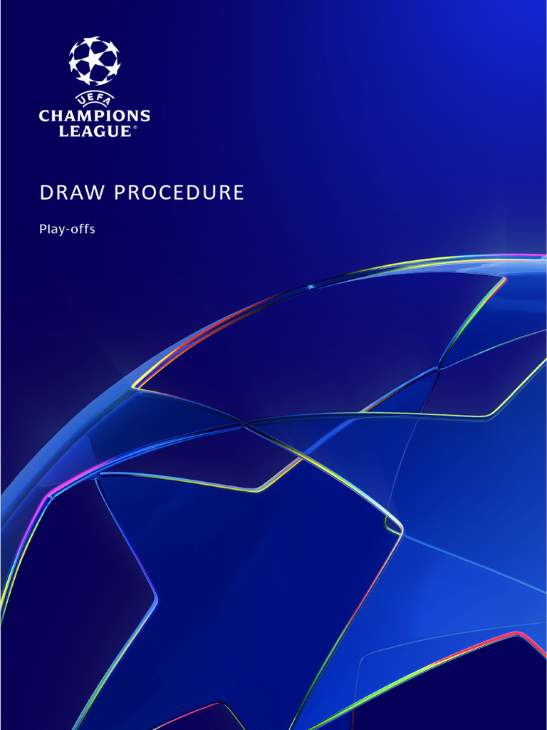 ucl_procedure | PDF | Sports | Association Football